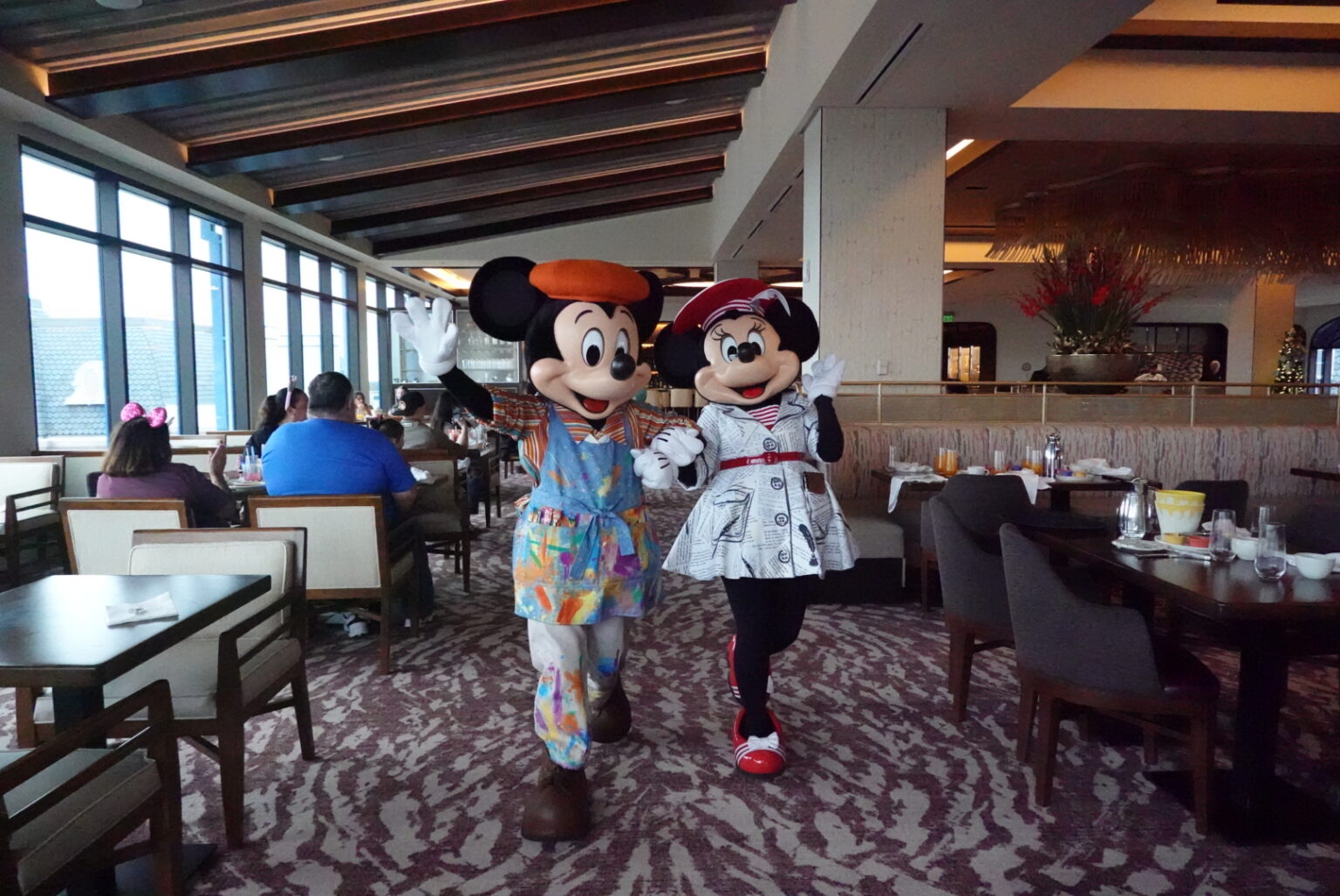 ★WDW★2024-2025年越し旅行④トッポリーノテラスでブランチ！予約から当日レポまで♩ | 旅行行かないと生きてけない